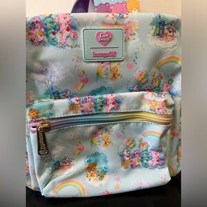 Loungefly | Bags | Loungefly Care Bears Allover Print Nylon Mini ...